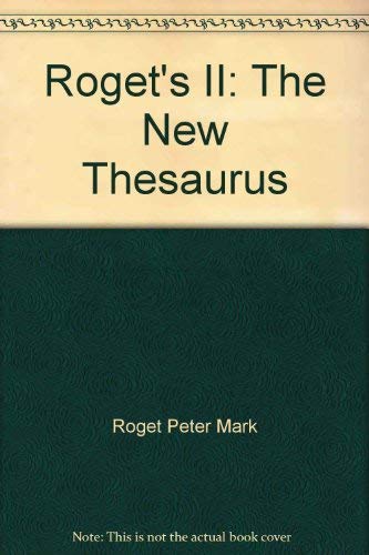 Roget's II: The New Thesaurus: 9780425099742: Books - Amazon.ca