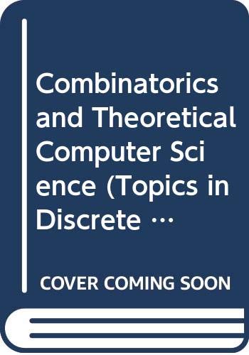 Amazon | Combinatorics and Theoretical Computer Science (Topics in Discrete Mathematics ...
