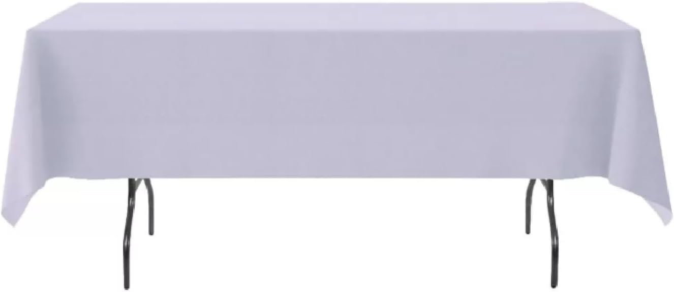 Dokpav 4pcs Manteles Desechables De Color Blanco y Dorado para Mesa ...