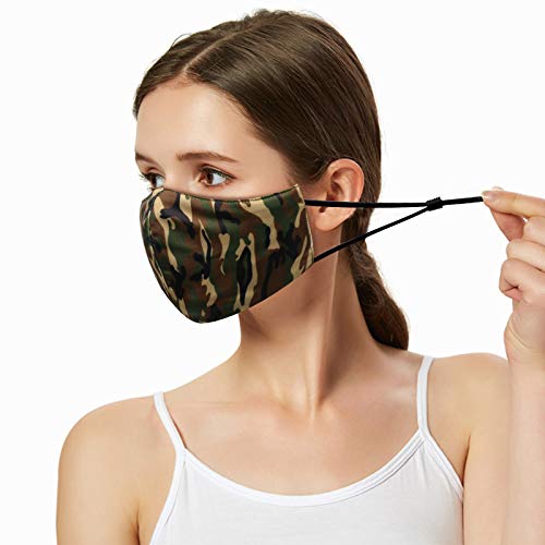 (51% OFF Deal) Camo Cloth Face Mask 3Pcs $9.80 - Mojosavings.com