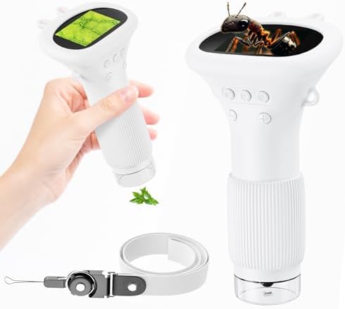 Amazon.com : Portable Digital Microscope for Kids, Pocket Handheld ...
