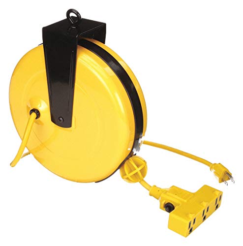 Amazon.com: LUMAPRO 120VAC General Purpose Retractable Cord Reel ...