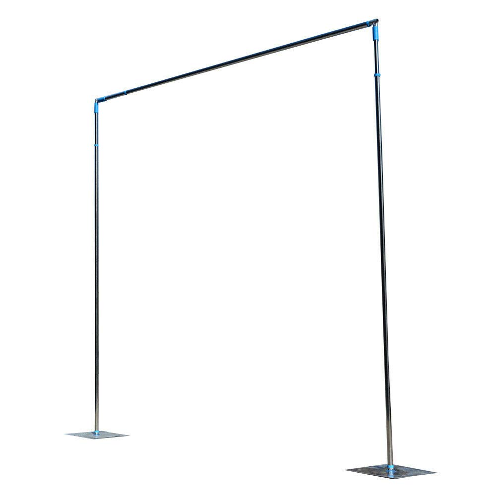 Backdrop Stand Pipe And Drape Backdrop Kit 10x10ft Heavy Duty ...