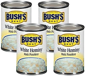 Amazon.com: Bush's Best White Hominy, 15.5 OZ (Pack of 4) : Grocery ...