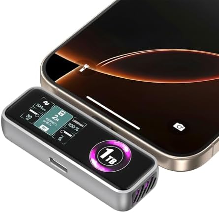 Amazon.com: ZIKE Z791C SSD portátil magnético de 1 TB, SSD externo ...