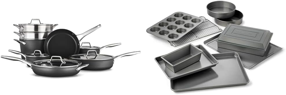 Amazon.com: Calphalon 13-Piece Pots and Pans Set, Nonstick Kitchen ...