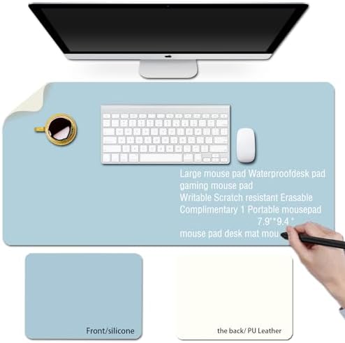 Amazon.com : Baestappy Erasable writable(Frontside) Table mat,Dual ...