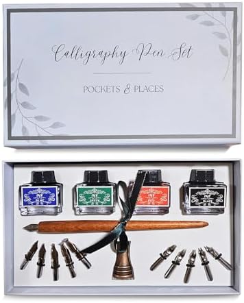 Amazon.com: Calligraphy Starter Kit - Beginner Calligraphy Lettering ...