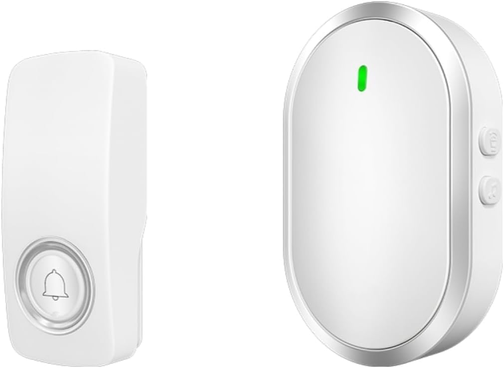 Amazon.co.jp: Tirczil ワイヤレスチャイム 玄関チャイム インターホン 呼び鈴 自動発電 IP47防水 防塵 無線 玄関 ...