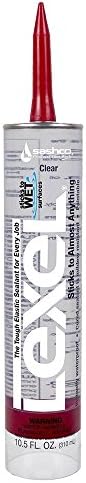 Amazon.com: Sashco Inc 13010 2 Pack 10.5 oz. Lexel Adhesive Caulk ...