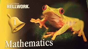 Amazon.com: Bellwork Mathematics: Level 1: 9781932469011: Kent A. De ...