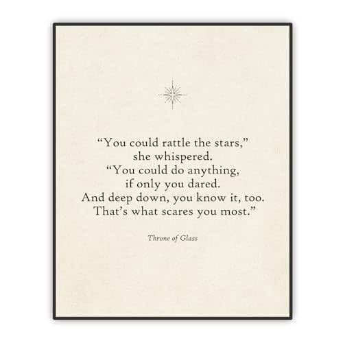 Amazon.com: Motivational Literary Quote Print, Inspirational Quotes ...