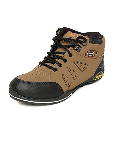 Buy Dakon Men Liva Mesh Brown Sports Shoes Uk -10 at Amazon.in