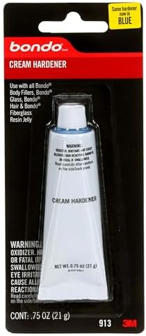 Bondo Red Cream Hardener, .75oz (21 Gm), (913C), Leather Care - Amazon ...