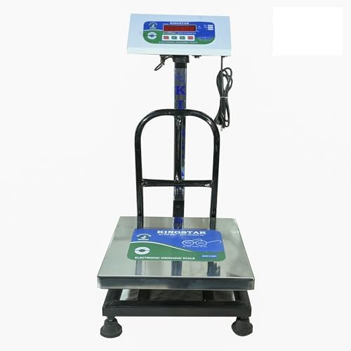 Electronic Platform Weighing Scale 100kg Capacity 10g Accuracy Digital ...