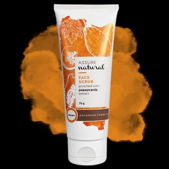 Buy Asure Natural Face Scrub (Pack of 1) - Skin Cell Renewal, Blemish ...