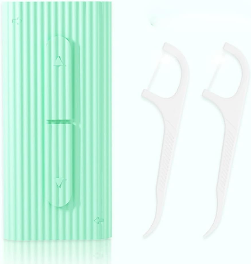 Amazon.com : Qianyu 3 Pcs Portable Dental Floss Case Sliding Compact ...