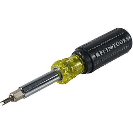 Klein Tools 32477 Multi-Bit Screwdriver / Nut Driver 10-in-1 Multi Tool ...