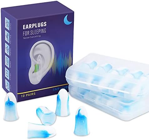Amazon.com: Ear Plugs for Sleeping Noise Cancelling - Hush Plugz 10 ...