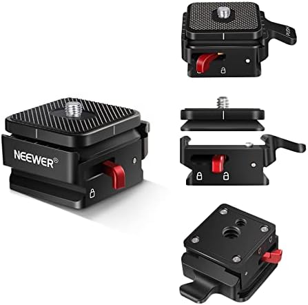 Amazon.com : NEEWER Quick Release Plate, Camera Mount Adapter with 1/4 ...