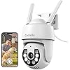 Codnida 2K Security Camera Outdoor, 360° PTZ WiFi Camera, CCTV Camera ...