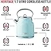 Haden Heritage Blue Electric Kettle - Boil Dry Protection - 3000W Fast ...