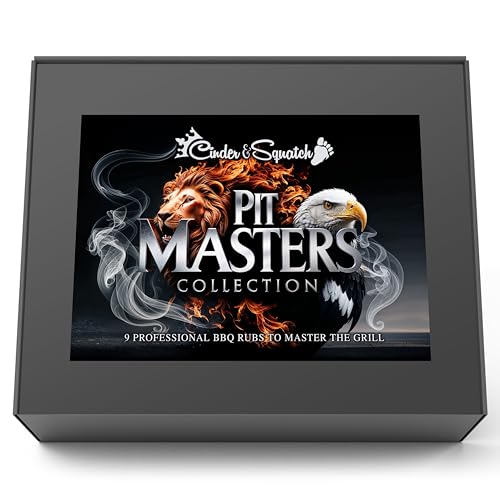 Pit Masters BBQ Rubs – 9 Premium Spice Blend Seasonings for Pork ...