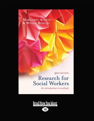 Research for Social Workers: An Introduction to Methods : Bowles ...