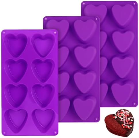 Amazon.com: Webake Large Conversation Heart Mold for Baking, Heart ...