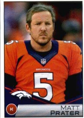 Amazon.com: 2014 Panini NFL Football Sticker #186 Matt Prater MINT ...