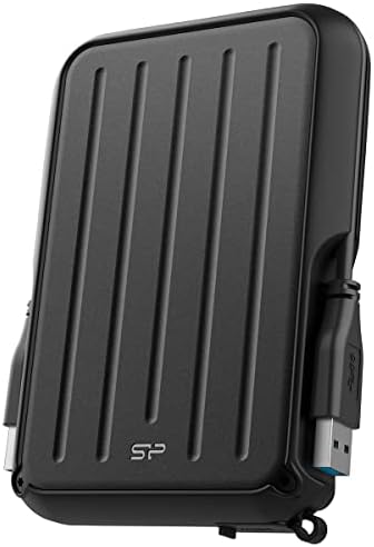 Silicon Power Armor A66 4TB Rugged External Hard Drive, Military-Grade ...
