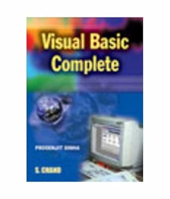 Buy Visual Basic Complete Book Online at Low Prices in India | Visual ...