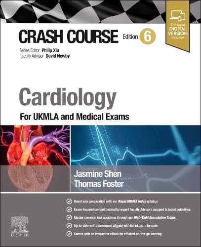 Crash Course Cardiology: For UKMLA and Medical Exams: Amazon.co.uk ...