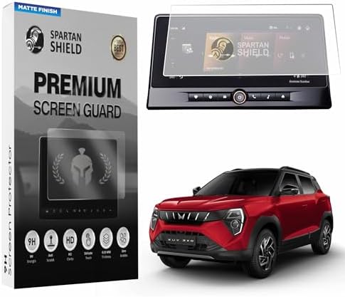 SPARTAN SHIELD Screen Guard COMBO for MAHINDRA XUV 3XO 2024 | 10.25 ...