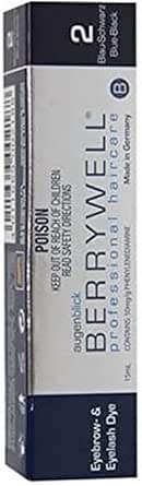 Berrywell Eyebrow and Eyelash Tint 15 ml, Blue/Black, 15 ml : Amazon ...
