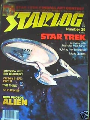 Starlog Magazine Issue # 25 August 1979: Starlog Group: Amazon.com: Books