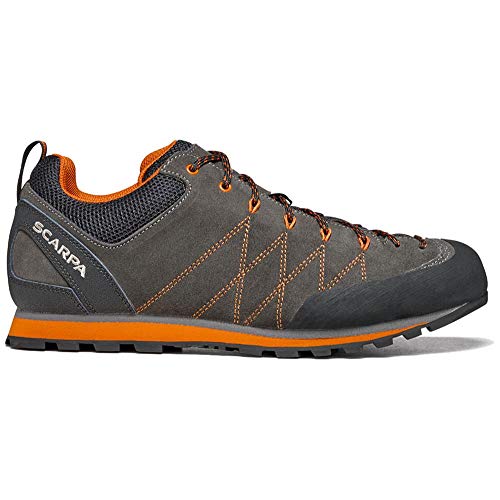 Scarpa Men’s Crux Hiking Shoes, Shark Tonic Bn Vertical Dual Density, 7 ...