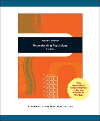 Understanding Psychology: Robert S. (Robert Stephen) Feldman: 9780071221474: Amazon.com: Books