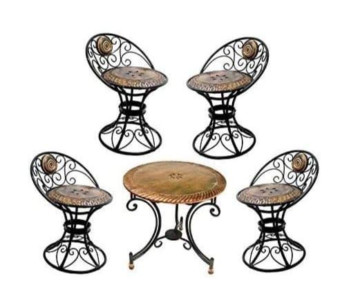 Unique Wood Store Patio Furniture Mooda Chair Set for Garden & Balcony ...