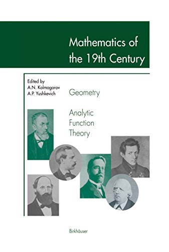 Snapklik.com : Mathematics Of The 19th Century: Geometry