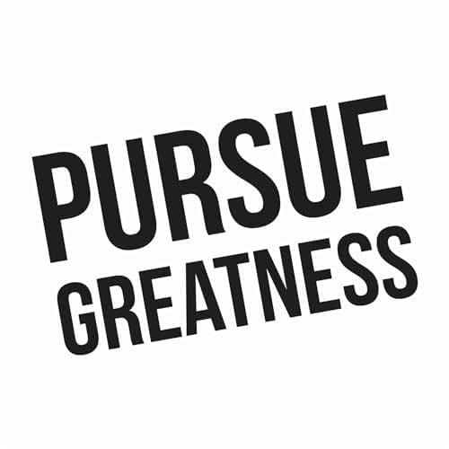 Amazon.com: Pursue Greatness Vinyl Decal Bumper Sticker Lettering ...