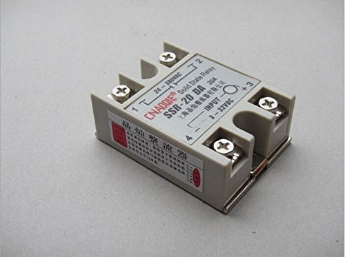 Shomy NEW! Solid State Relay SSR 20A with Protective Flag SSR-20DA 20A ...