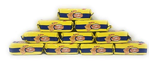 Amazon.com: Nissin Butter Coconut Biscuits, Net Wt: 90g 10 Pack ...