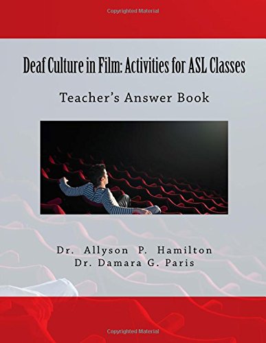 Amazon.com: Deaf Culture in Film: Activities for ASL Classes: Teacher's ...