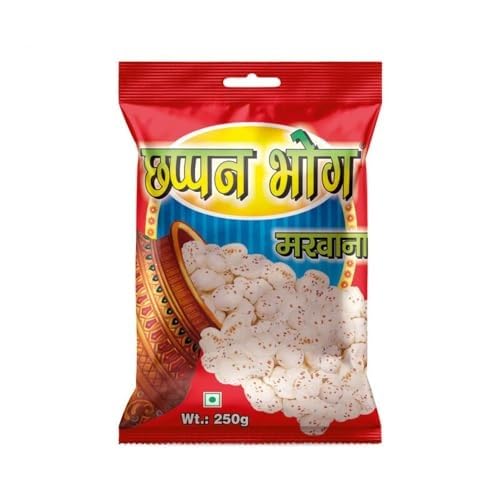 Chappan Bhog Regular Premium Lotus Seed Pop/Gorgon Nut Puffed Kernels ...