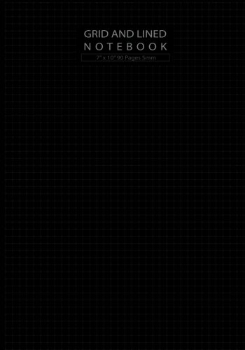 Grid and Line 7 x 10, 90 Pages 5mm spacing Vol.1: 7 x 10 Inches 90 Dot ...