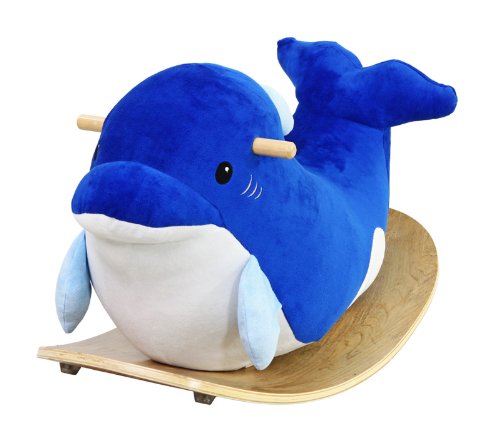 Amazon.com : Dream On Me Musical Sea Dolphin Rocker in Blue : Childrens ...