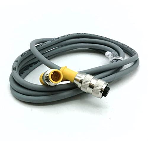 TURCK RK 4.4T-2-WS 4.4T Right Angle Male Connector, Double Ended ...