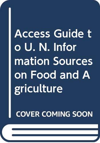ACCIS guide to United Nations information sources on food and ...