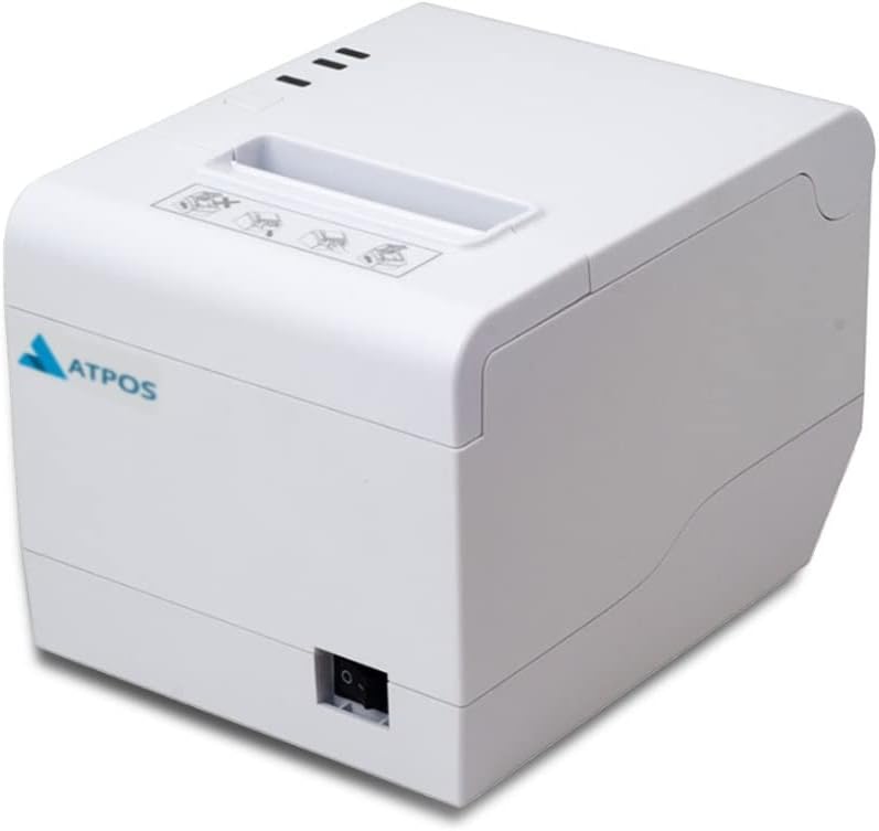 ATPOS AT-402 80mm 3 Inch Thermal Receipt Printer (Bluetooth + USB ...